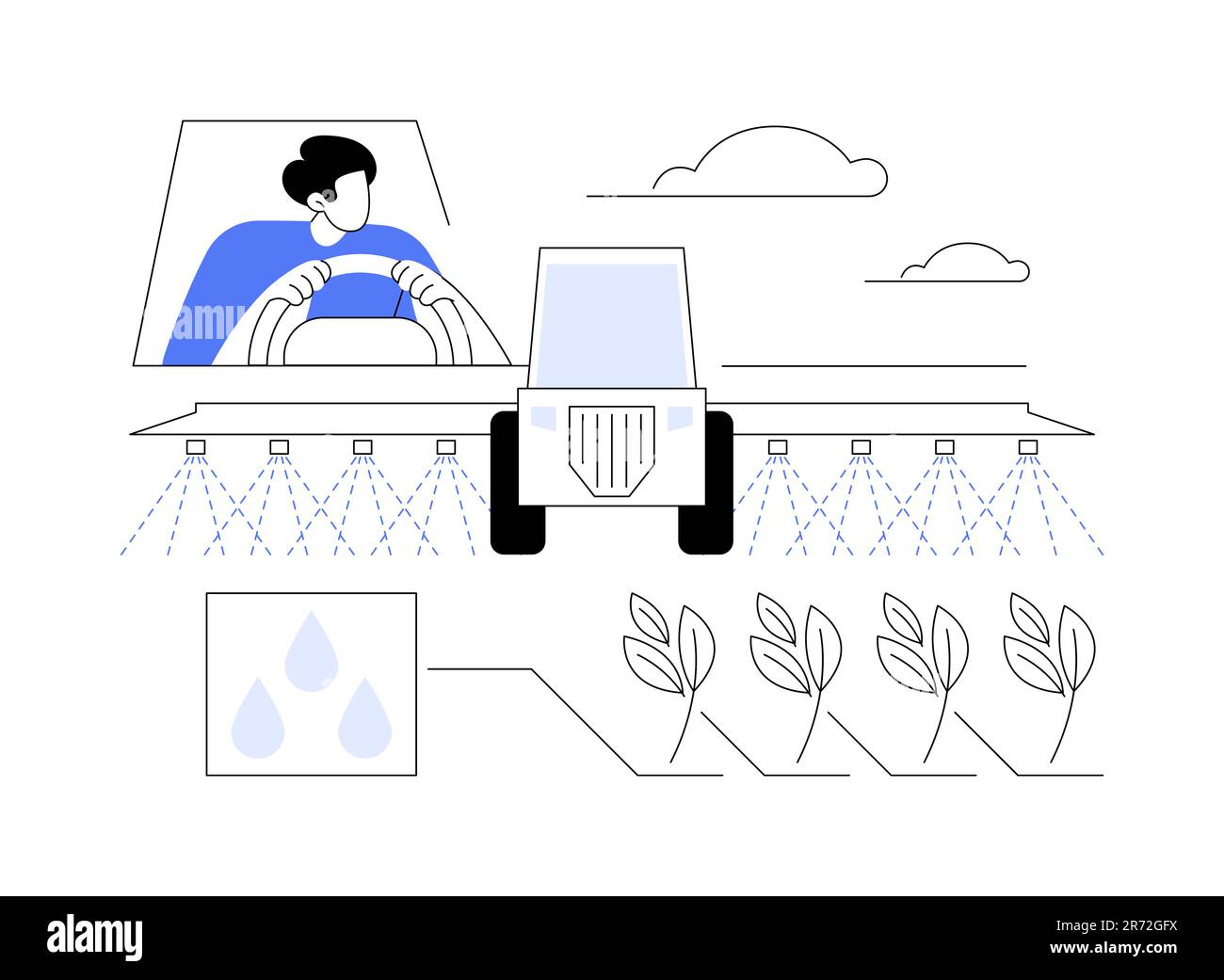 Sprayer abstract concept vector illustration Stock Vector Image & Art ...