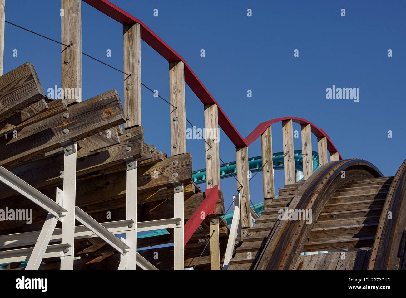 Part of a roller coaster hi-res stock photography and images - Alamy