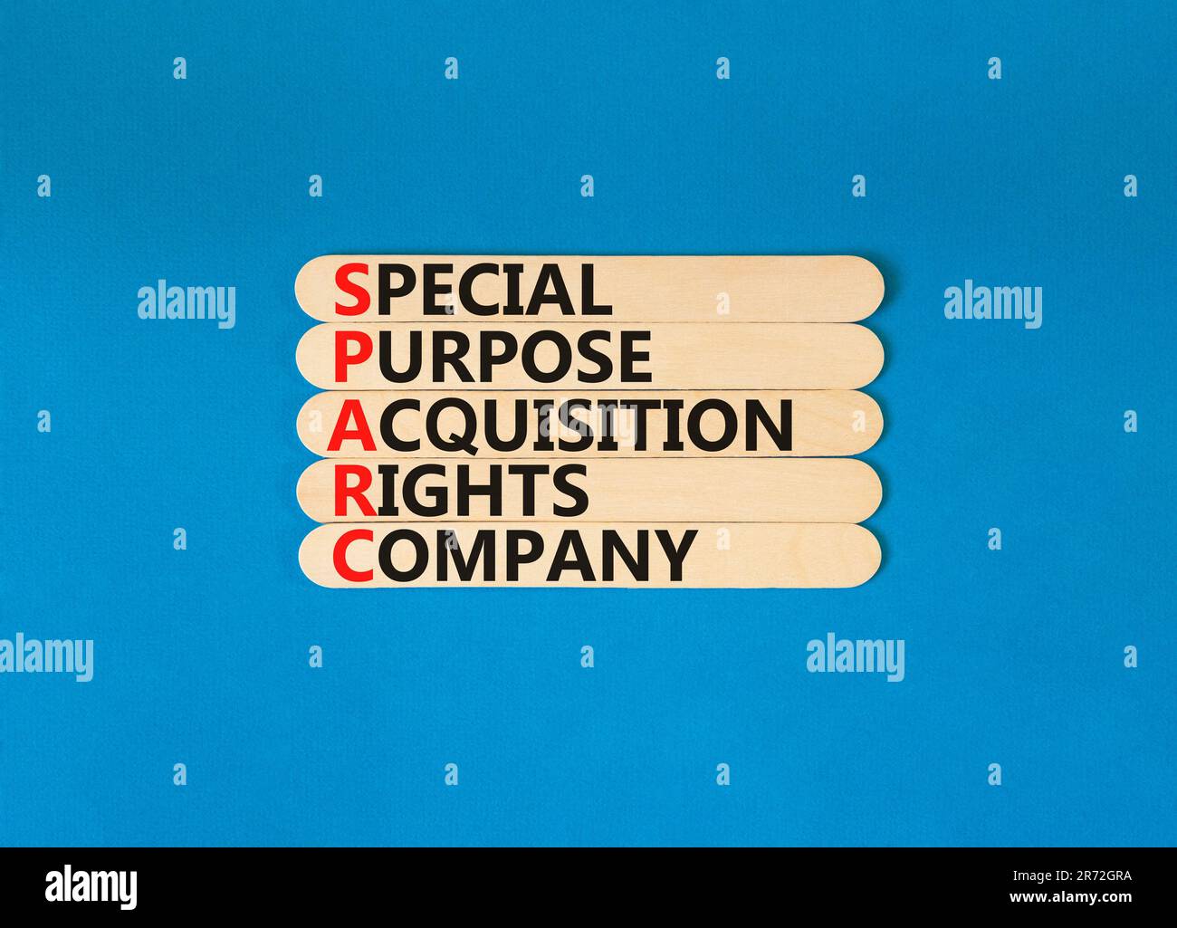 SPARC special purpose acquisition company symbol. Concept words SPARC ...