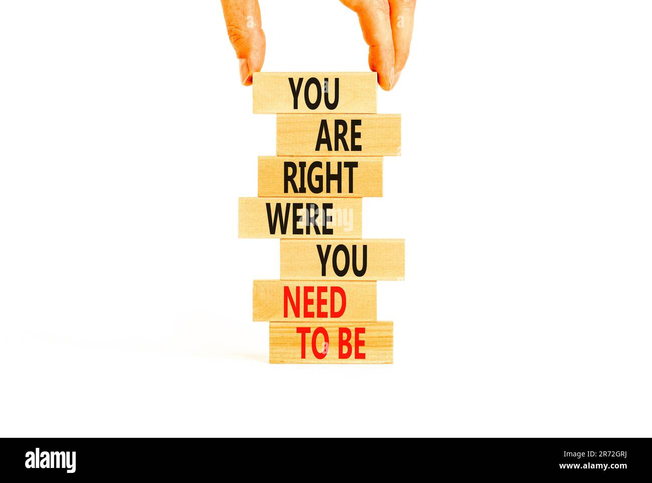 You are right were you need to be symbol. Concept words You are right ...