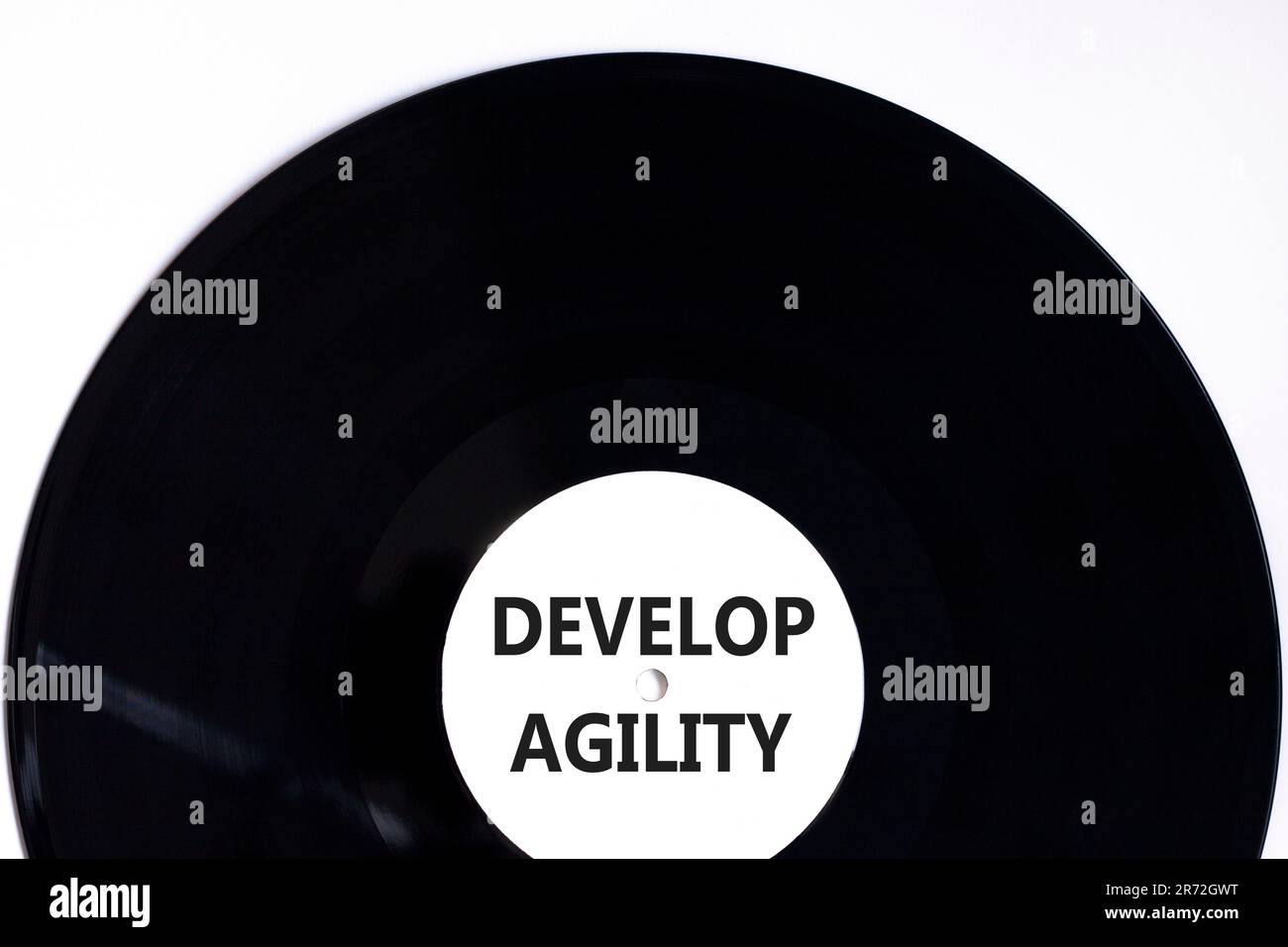 Develop agility symbol. Concept words Develop agility on beautiful ...