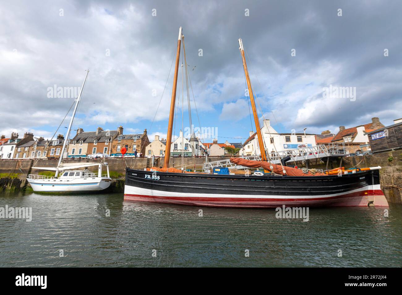Reaper ship, Harbour, Anstruther, Fife, Scotland, UK Stock Photo - Alamy