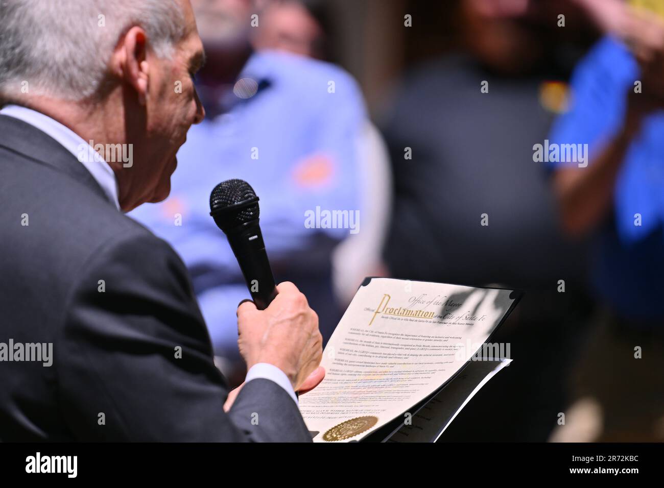 Santa Fe United States 12th June 2023 Santa Fe Mayor Alan Webber santa-fe-united-states-12th-june-2023-santa-fe-mayor-alan-webber