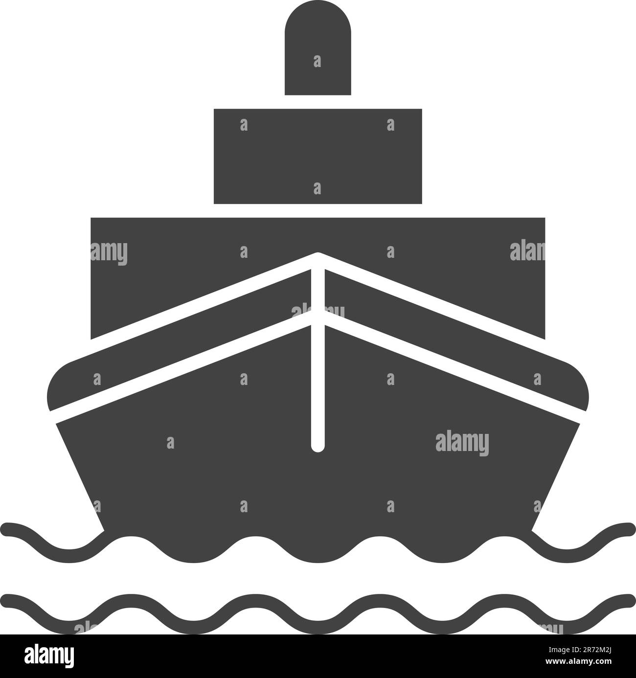 Ship icon vector image. Suitable for mobile application web application ...