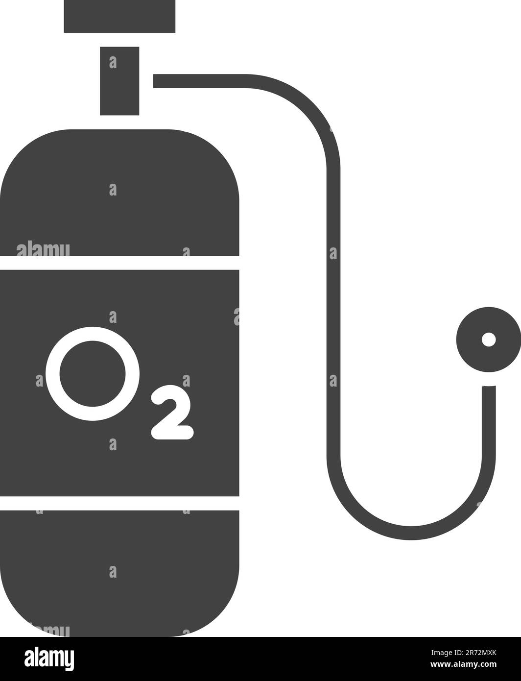 Oxygen icon vector image. Suitable for mobile application web ...