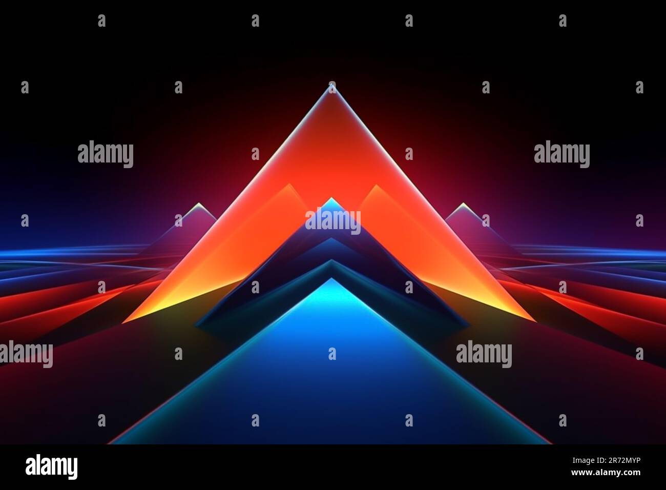 3D rendering abstract colorful background banner or wallpaper, graphic ...