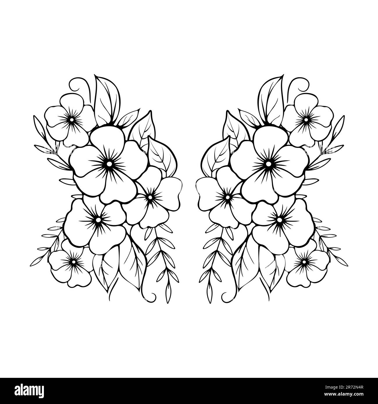 Boho girl graphic Black and White Stock Photos & Images - Alamy