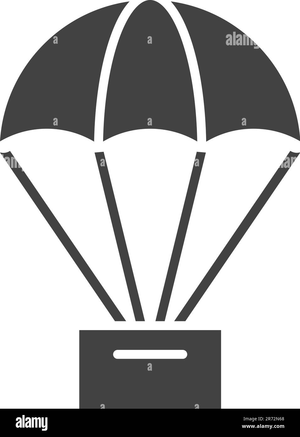 Parachute icon vector image. Suitable for mobile application web ...
