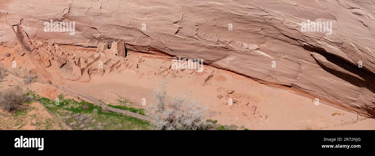 Antelope House. Photograph of a ruin at Canyon de Chelly National ...