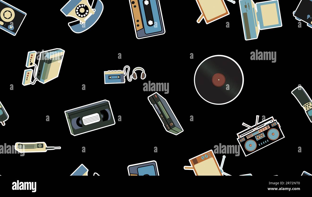 C cassette Stock Vector Images - Alamy