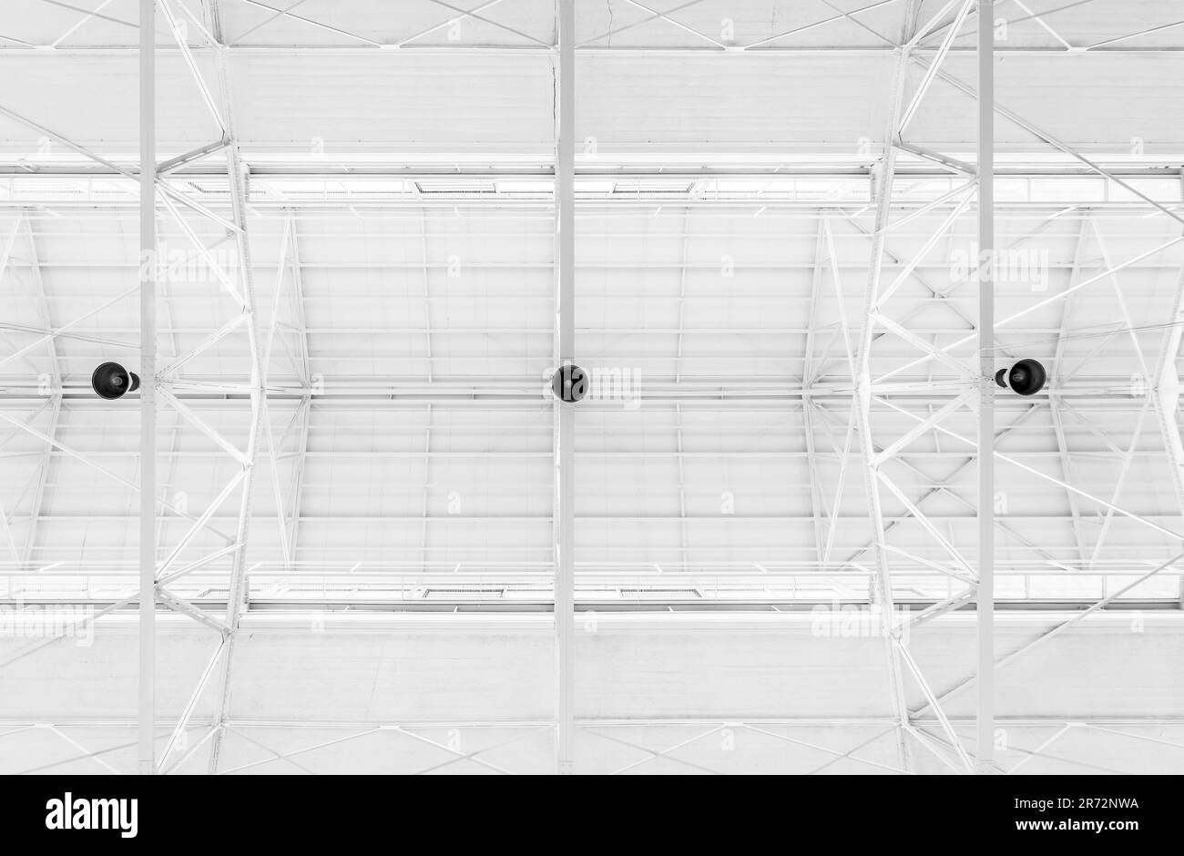 Lamps on roof Black and White Stock Photos & Images - Alamy