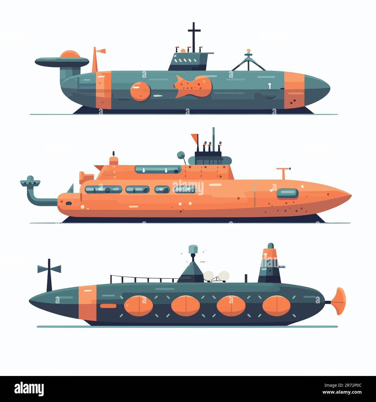 Periscope vector hi-res stock photography and images - Alamy