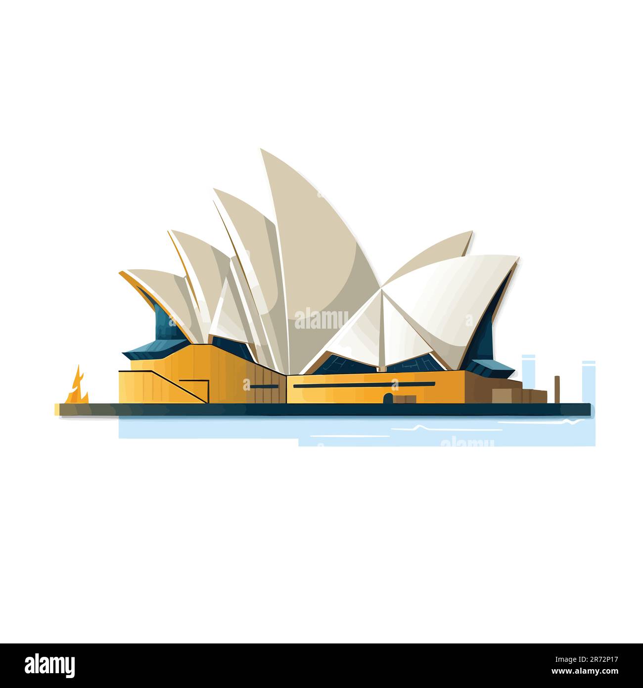 Sydney opera house postcard Stock Vector Images - Alamy
