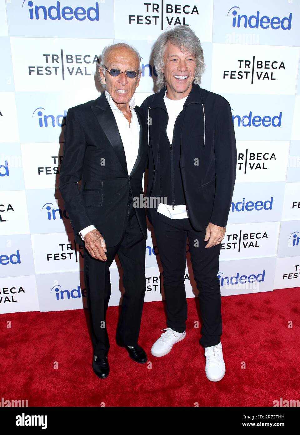 New York City, USA. 11th June, 2023. Ron Delsener and Jon Bon Jovi ...