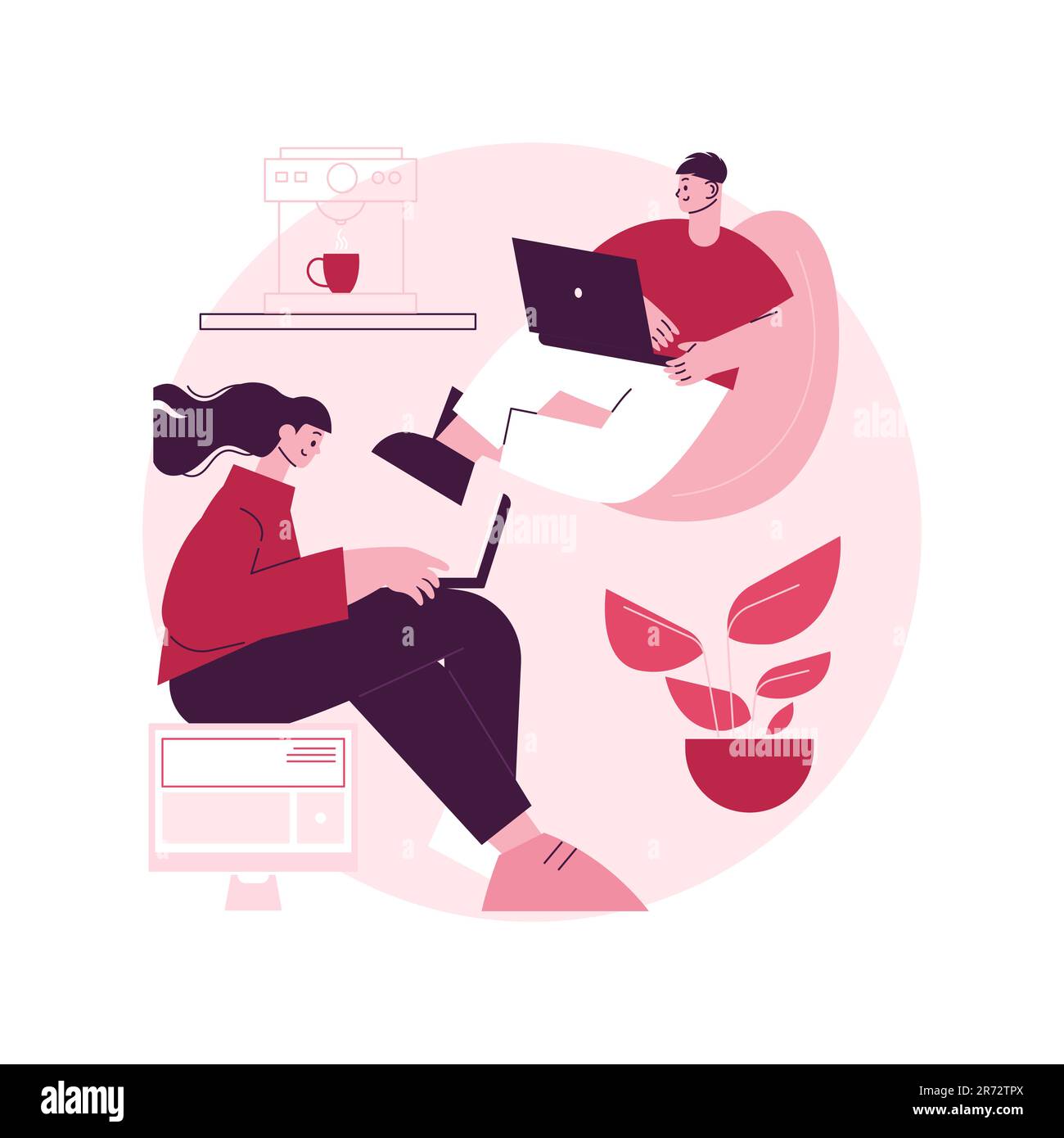 Shared activity Stock Vector Images - Alamy