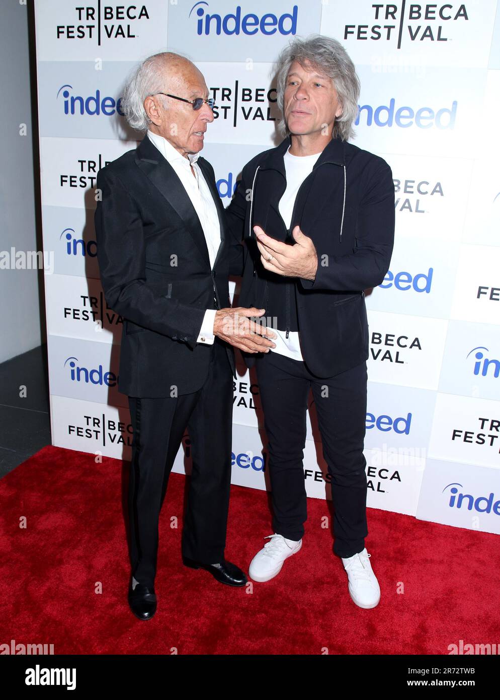 New York City, USA. 11th June, 2023. Ron Delsener and Jon Bon Jovi ...