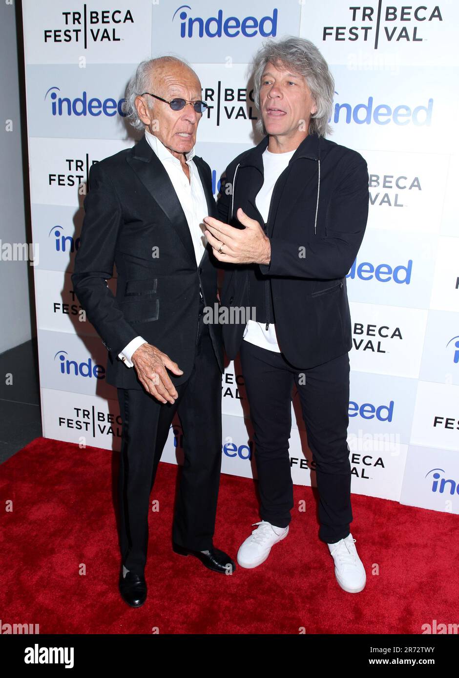 New York City, USA. 11th June, 2023. Ron Delsener and Jon Bon Jovi ...