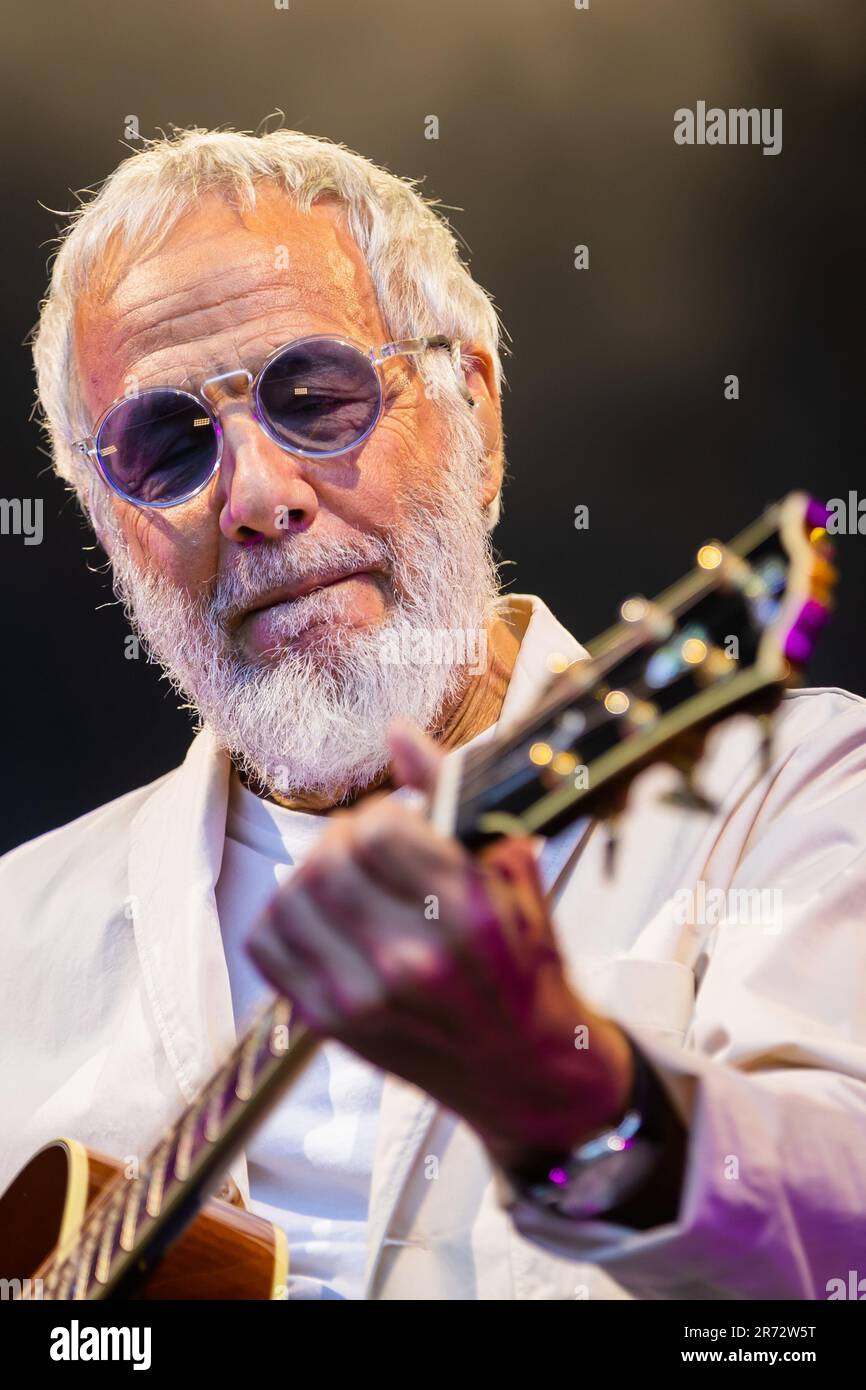 Berlin, Germany. 12th June, 2023. Cat Stevens, aka Yusuf, performs at ...