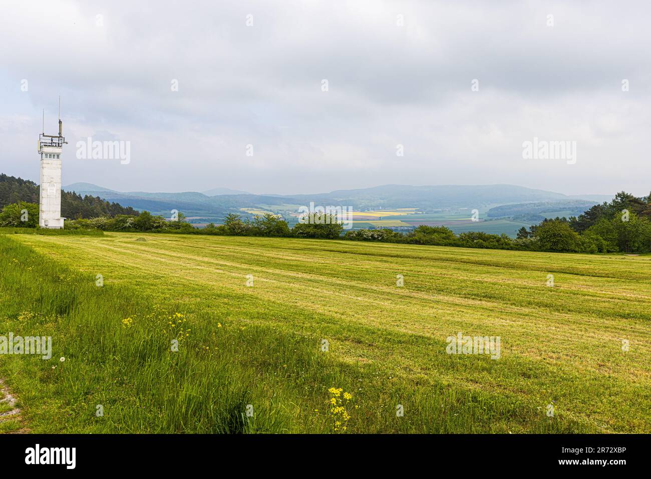 Impression of the border museum Point Alpha at the Thuringian-Hessian ...