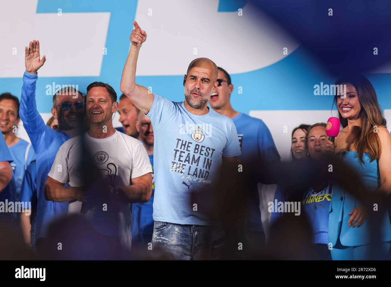 Manchester city june 2023 treble hi-res stock photography and images ...