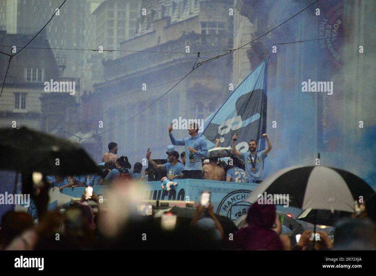 Manchester, UK. 12th June, 2023. Manchester City Football Club holds an ...