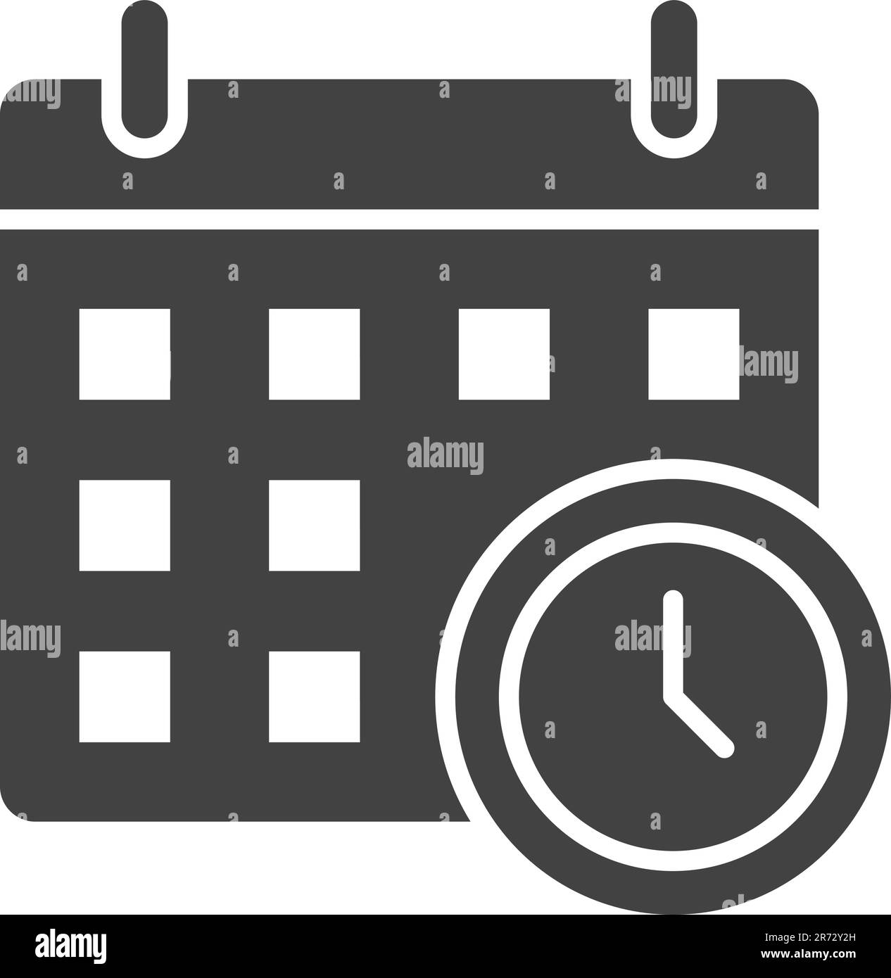 Schedule icon vector image. Suitable for mobile application web ...