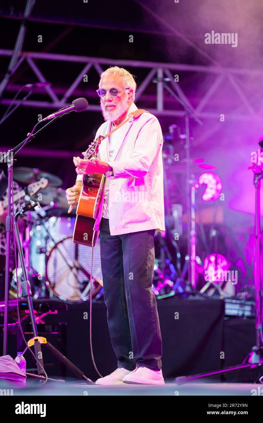 Berlin, Germany. 12th June, 2023. Cat Stevens, aka Yusuf, performs at ...