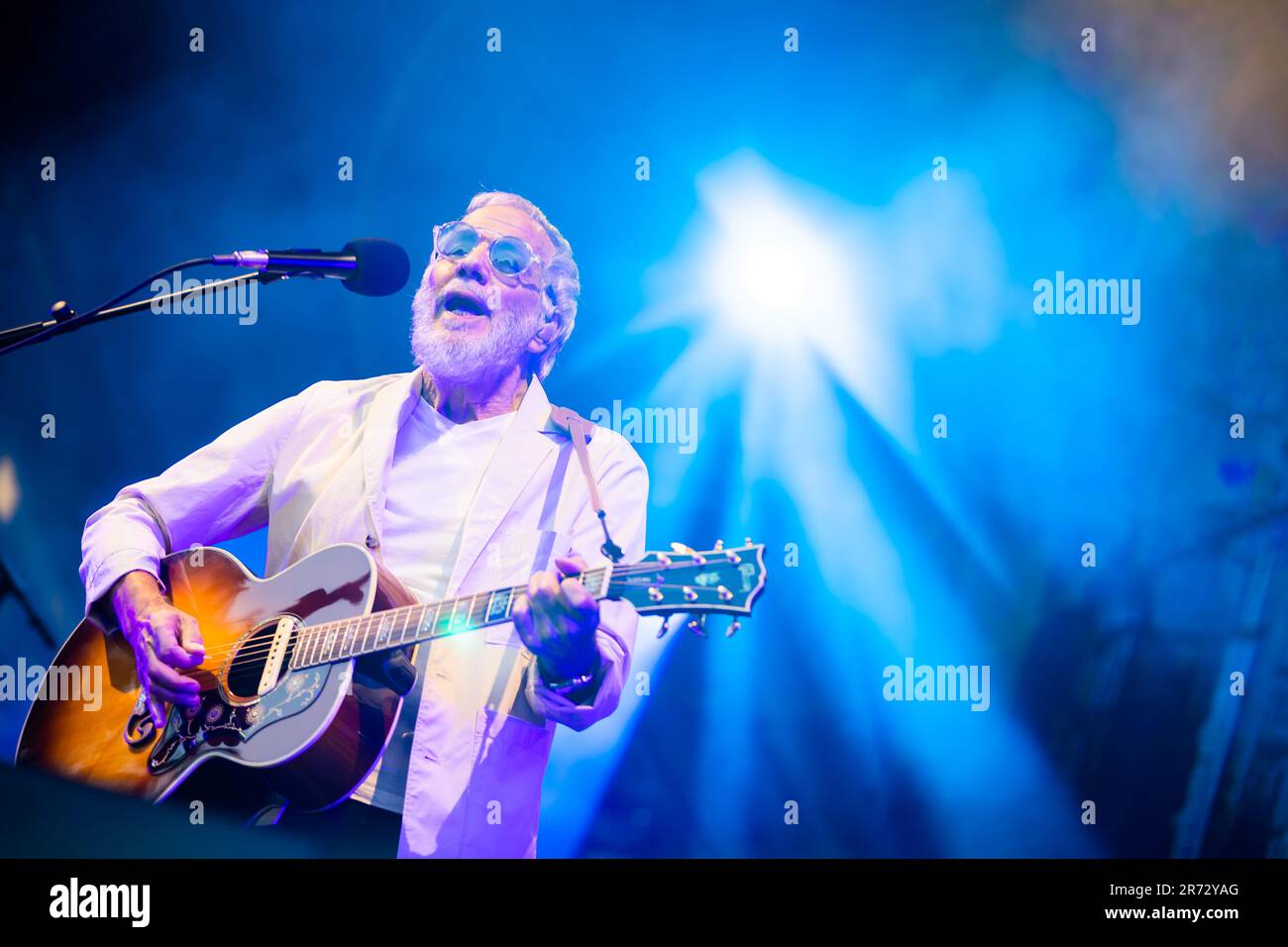 Berlin, Germany. 12th June, 2023. Cat Stevens, aka Yusuf, performs at ...