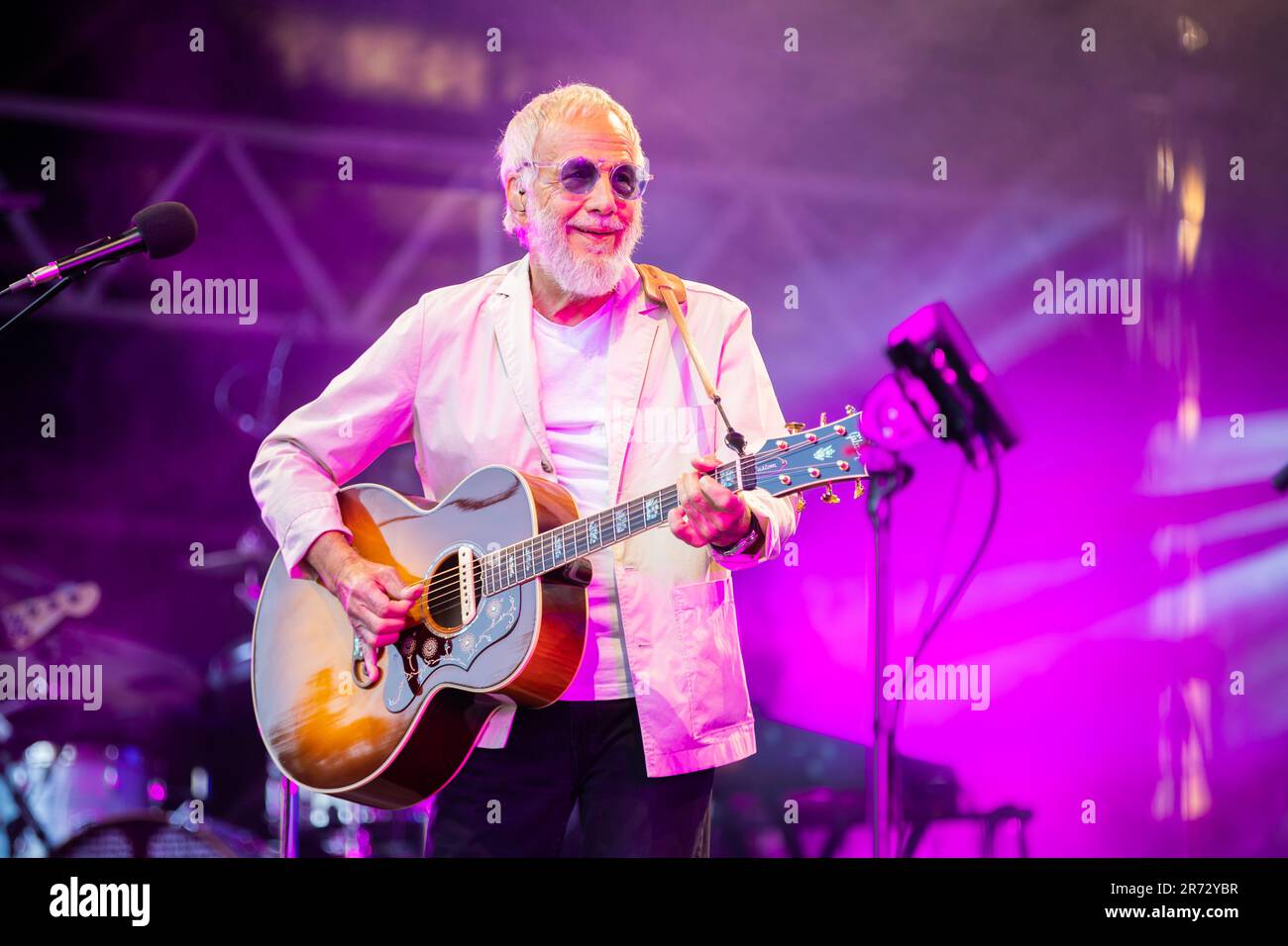 Berlin, Germany. 12th June, 2023. Cat Stevens, aka Yusuf, performs at ...