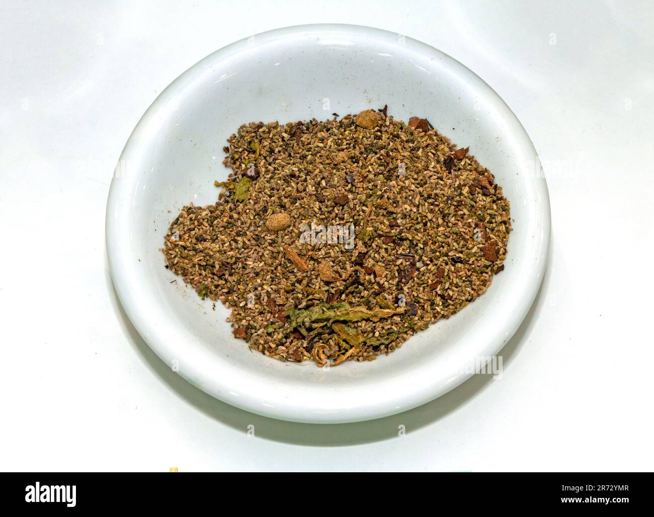 Edible maggots larvae pile of the red weevil tree in a plate Stock ...