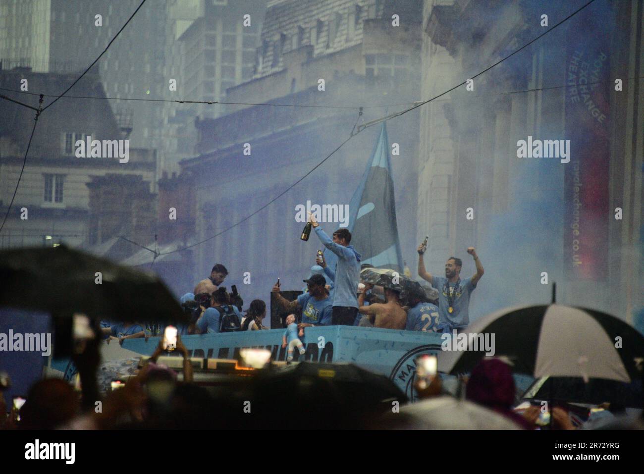 Manchester, UK. 12th June, 2023. Manchester City Football Club holds an ...