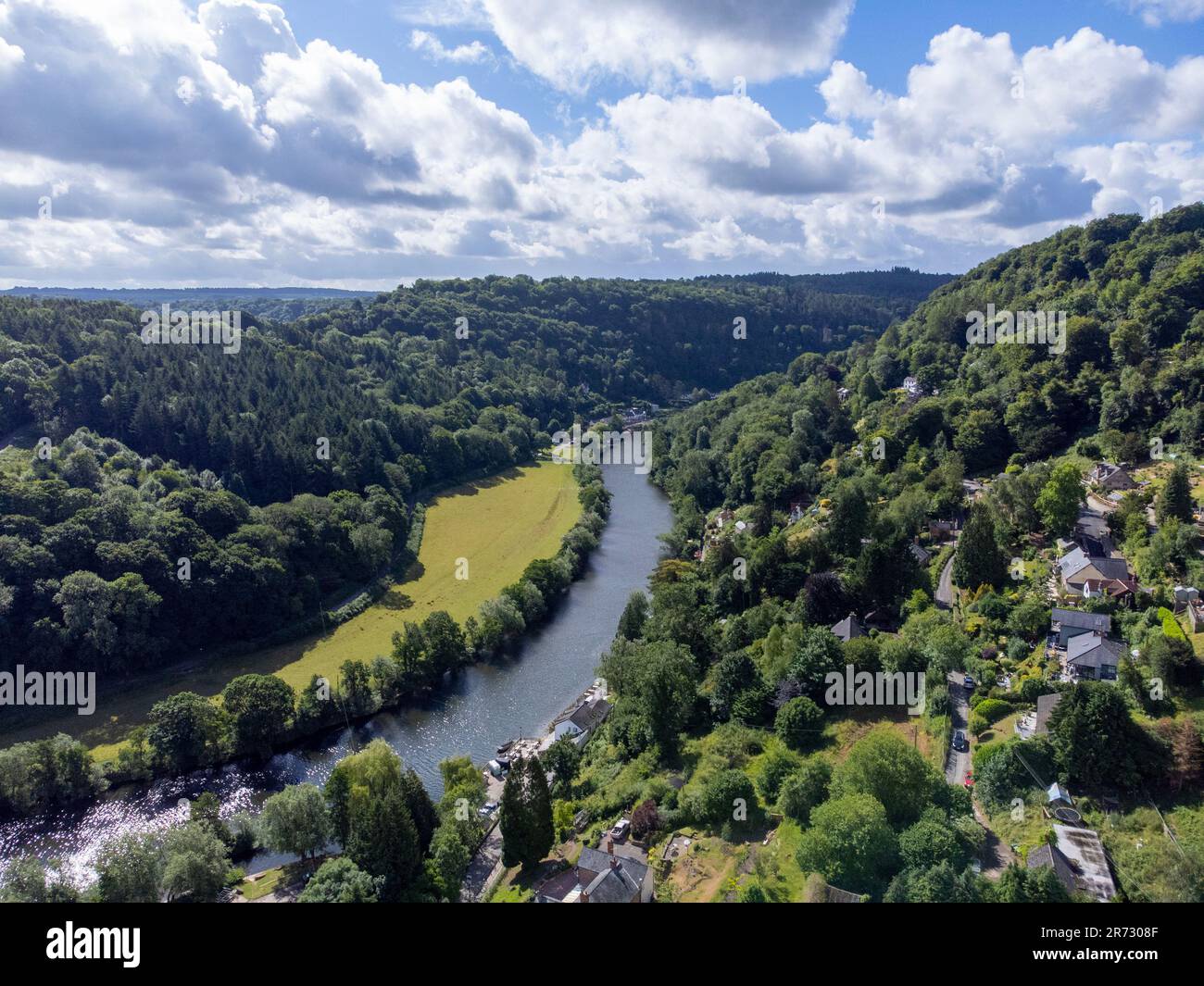 Views of the wye valley hi-res stock photography and images - Alamy
