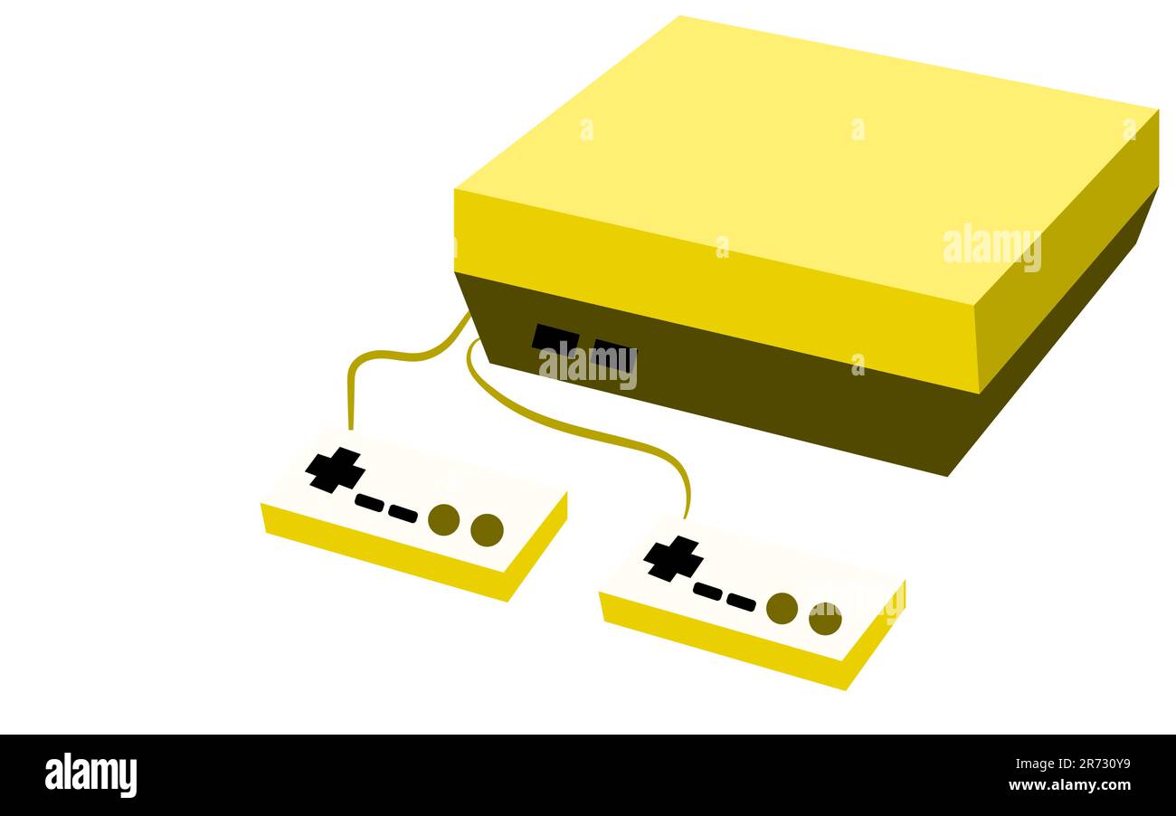 Golden retro hipster rectangular volumetric vintage antique game ...