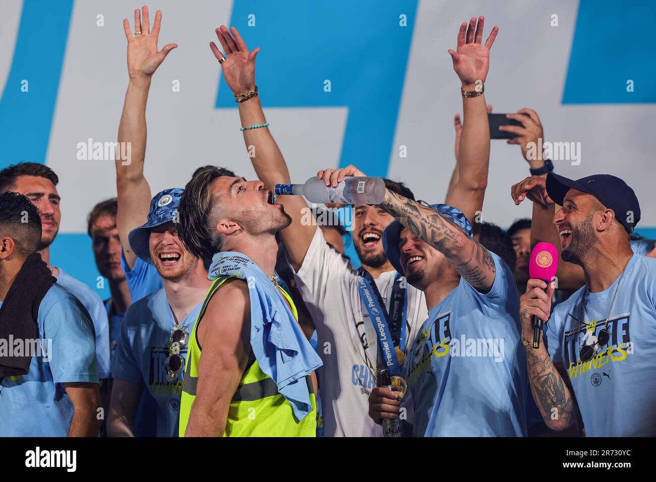 Jack grealish manchester city parade hi-res stock photography and ...