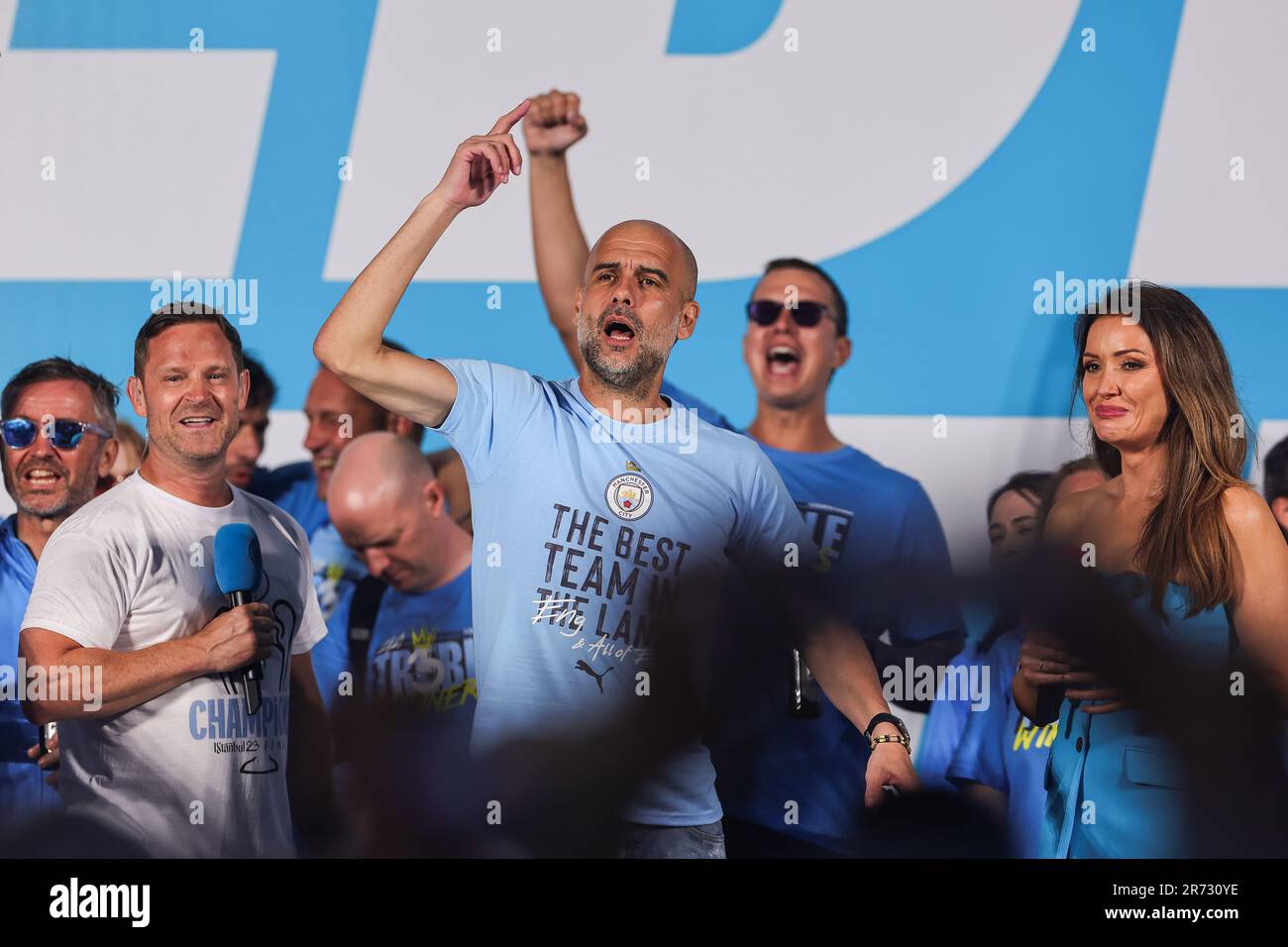 Manchester city june 2023 treble hi-res stock photography and images ...