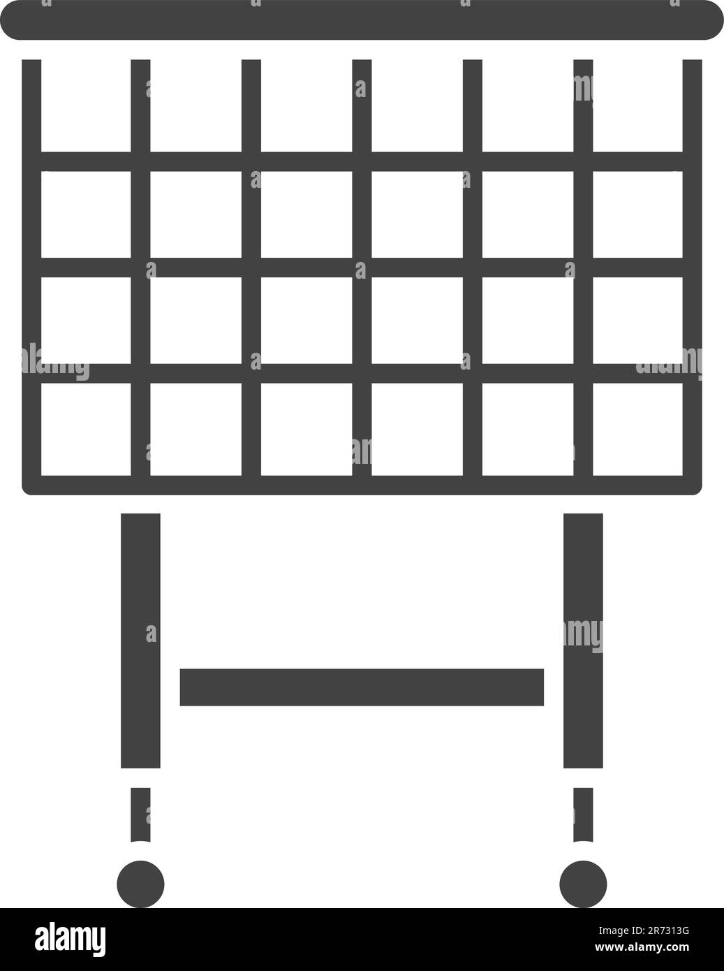 Trolley icon vector image Stock Vector Image & Art - Alamy