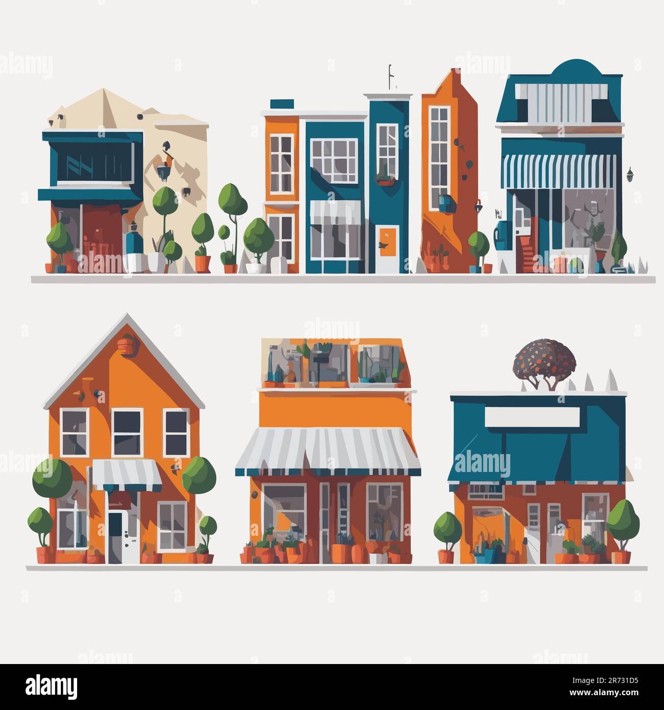 Business architecture Stock Vector Images - Alamy