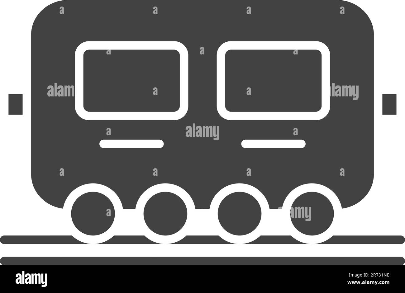 Wagon icon vector image Stock Vector Image & Art - Alamy