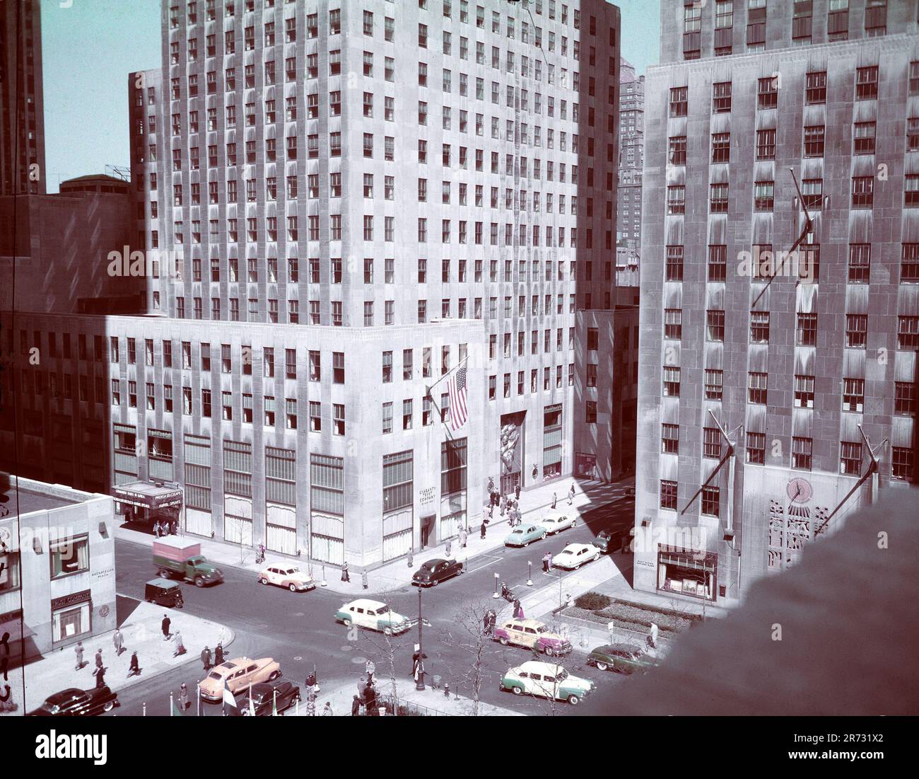 The exterior of the Associated Press building is shown at Rockefeller ...