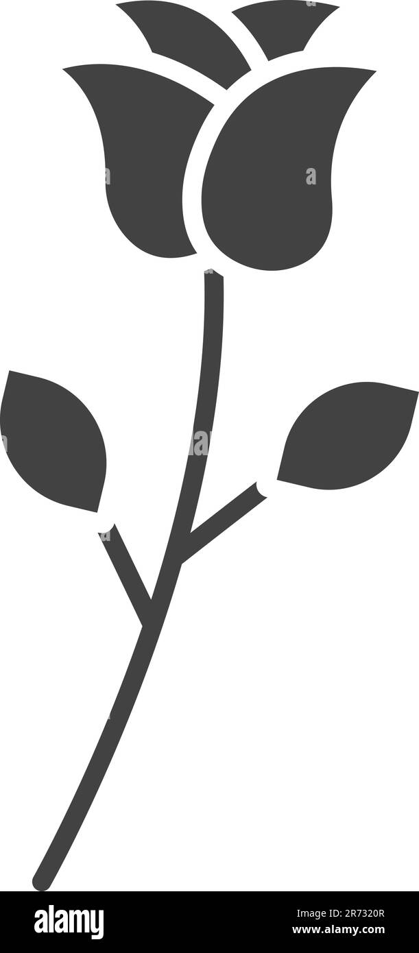 Rose symbolism Black and White Stock Photos & Images - Alamy