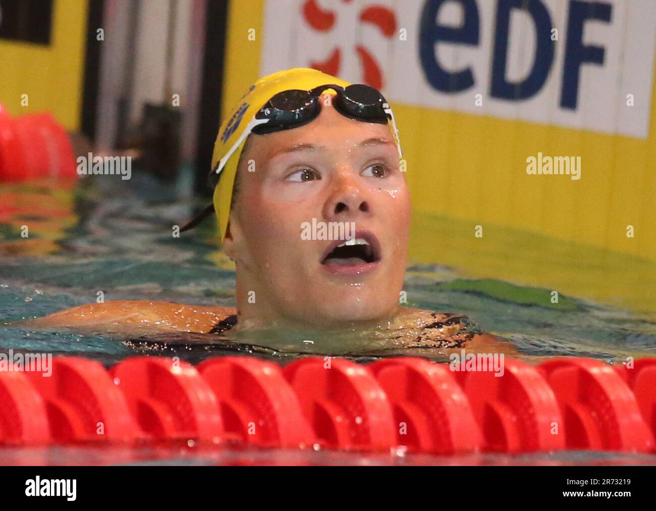 MAHIEU Pauline of CANET 66 NATATION Final 100 M Dos during the French ...