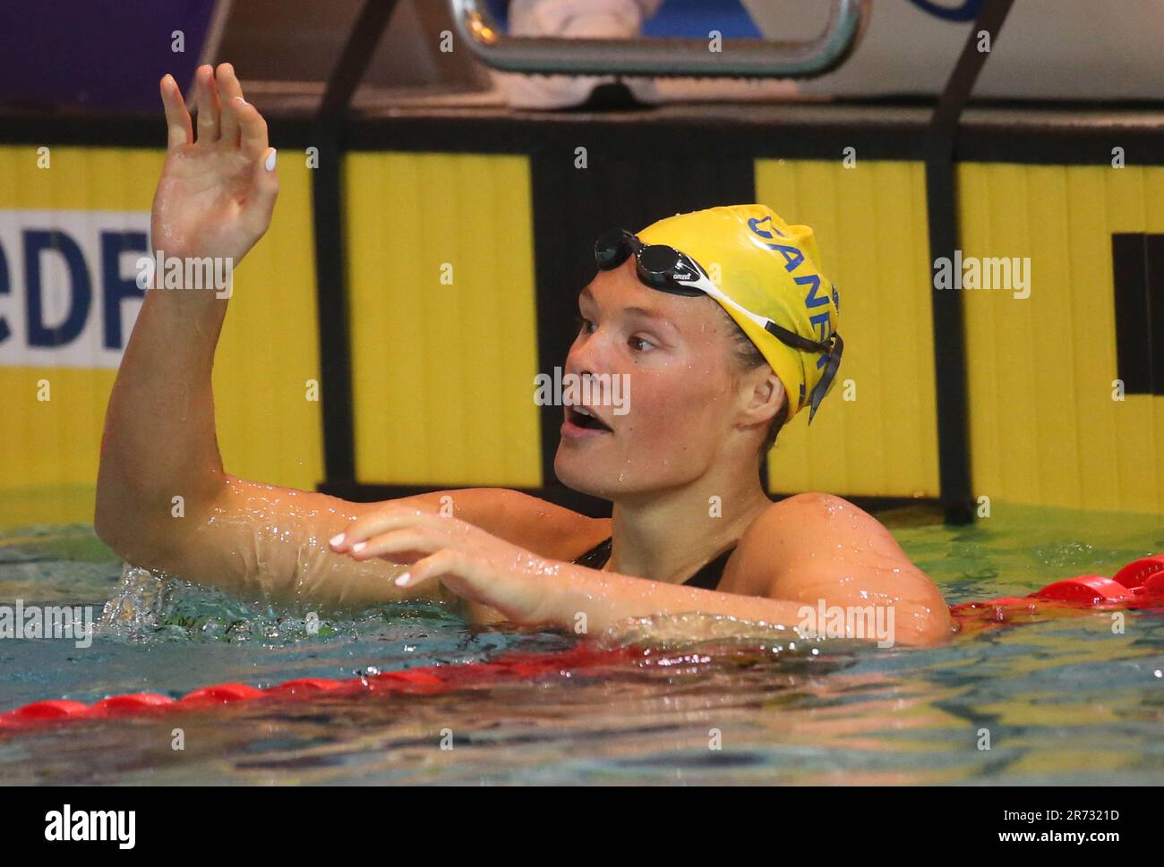 MAHIEU Pauline of CANET 66 NATATION Final 100 M Dos during the French ...