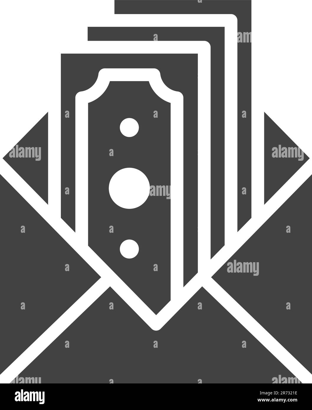 Salary icon vector image Stock Vector Image & Art - Alamy