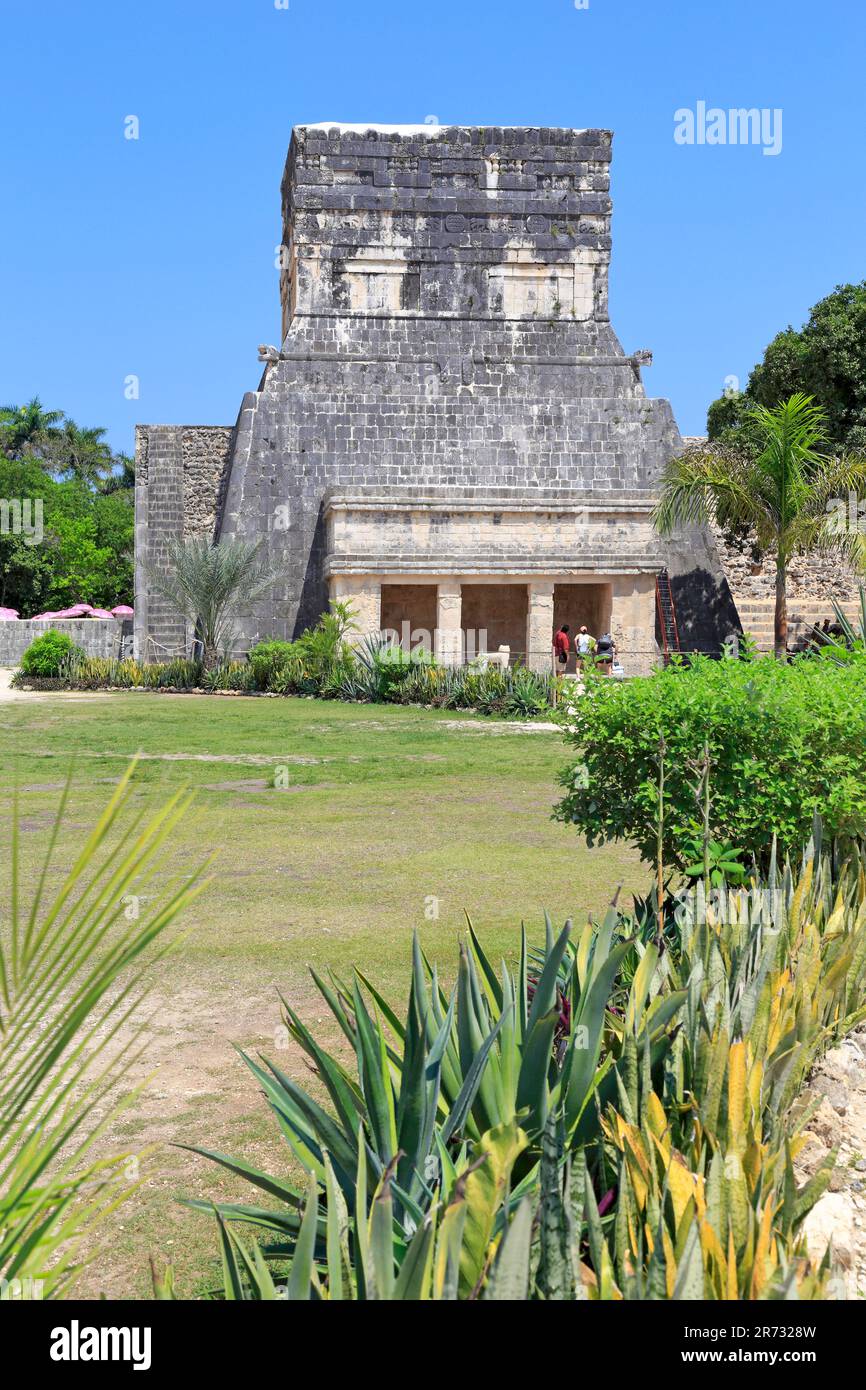The Temple of the Jaguars and the Lower Temple of the Jaguars at ...