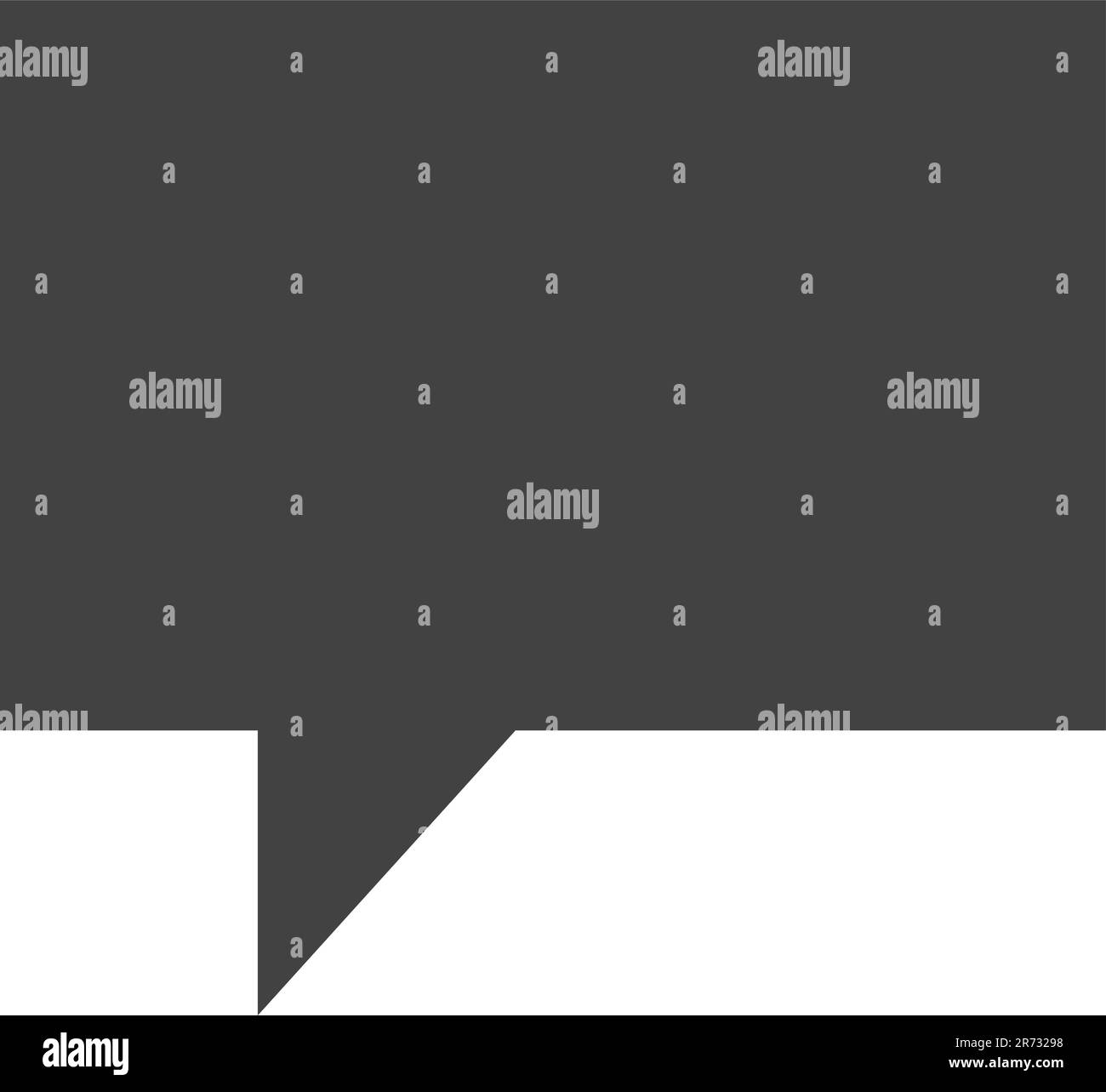 Speech Bubble icon vector image Stock Vector Image & Art - Alamy