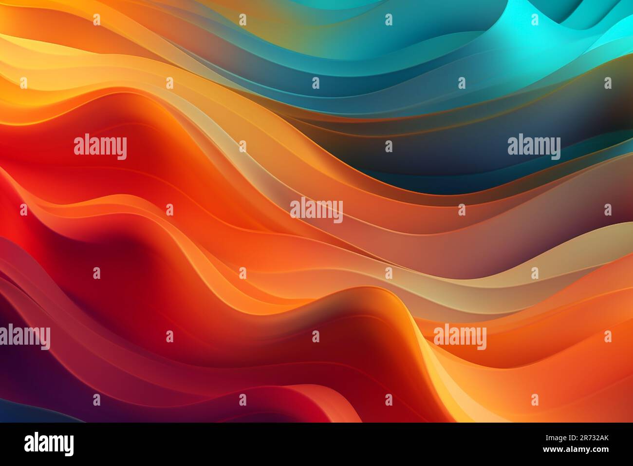 3D rendering abstract colorful background banner or wallpaper, graphic ...