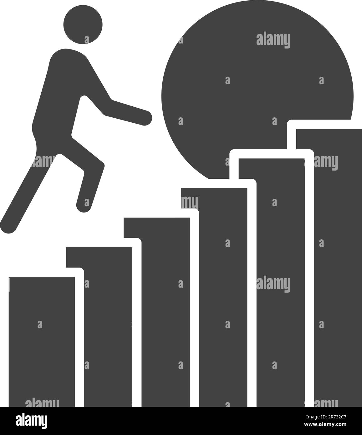 Struggle icon vector image Stock Vector Image & Art - Alamy