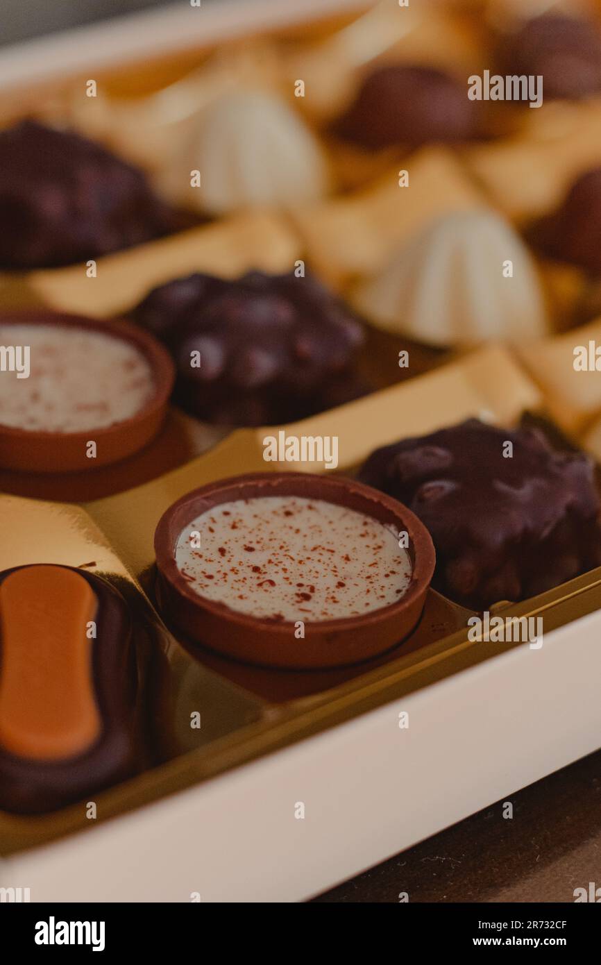 Beautiful tasty sweet candies hi-res stock photography and images - Alamy