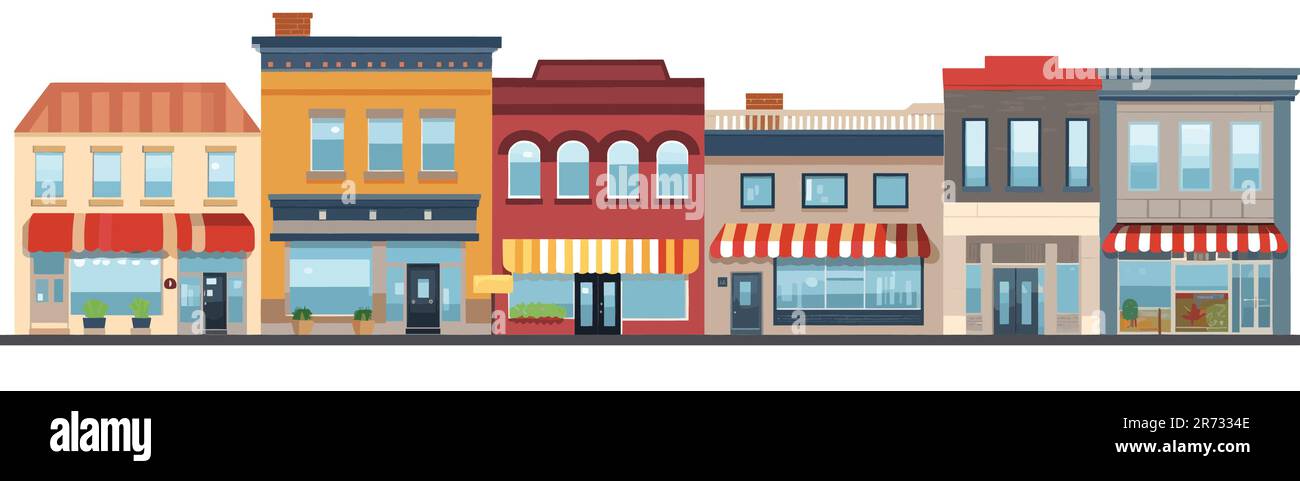 Window street city view Stock Vector Images - Alamy