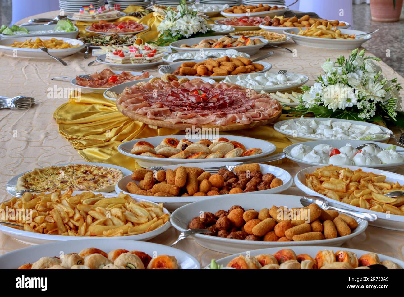 Large buffet hi-res stock photography and images - Alamy